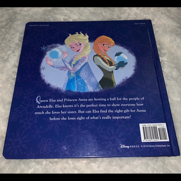 Disney | Other | Disney Frozen Elsas Gift Hardcover Book | Poshmark